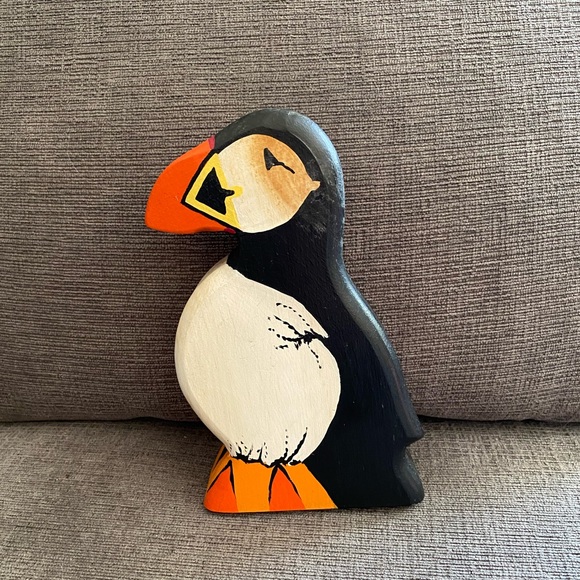 Hand Crafted | Accents | Vintage Hand Crafted Hand Painted Wooden ...